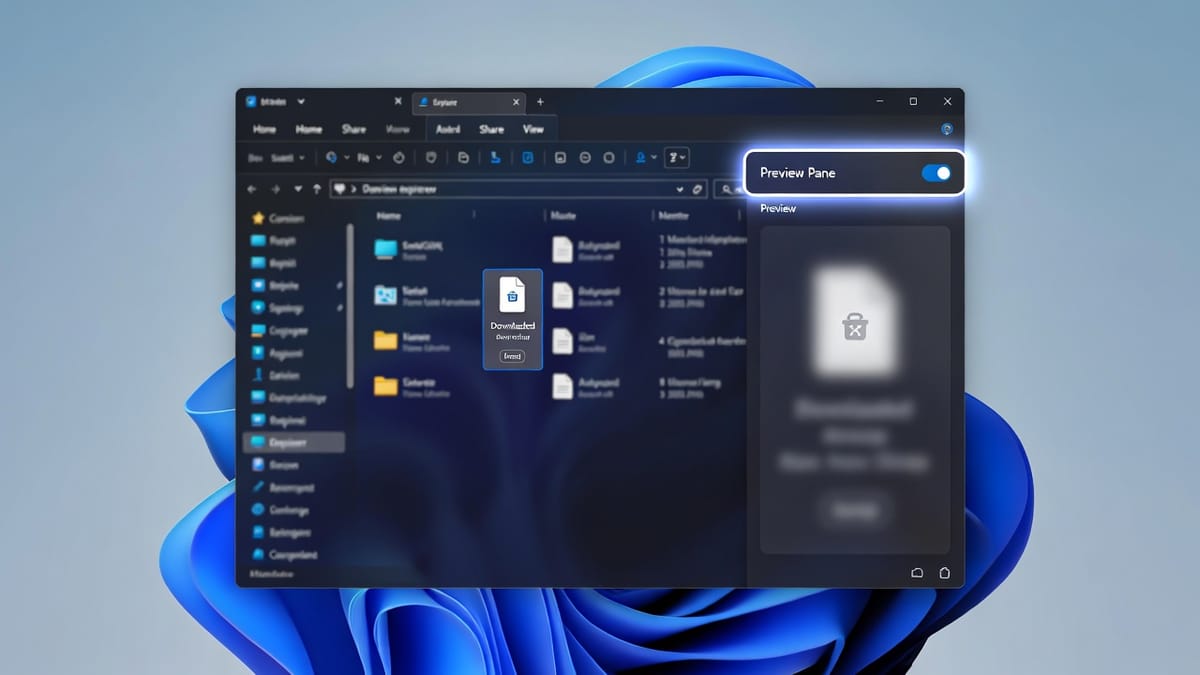 Fixing Preview Pane in Windows 11 25H2
